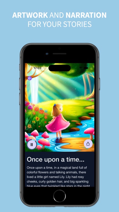 Tell Me A Story - AI Stories for iPhone - App Download