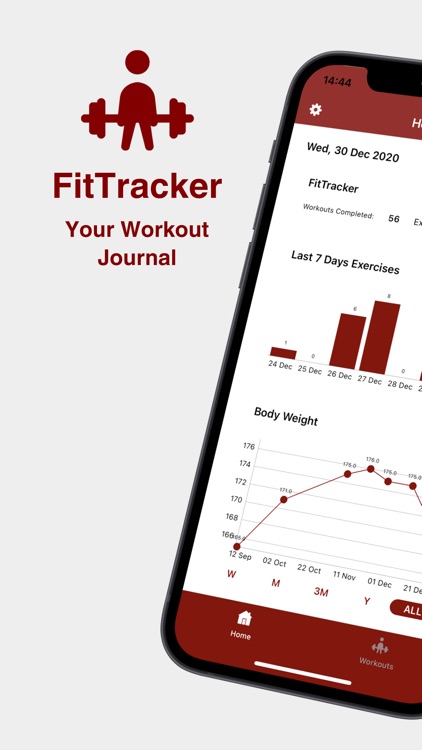 FitTracker - Gym Workout Log by APPANY SOFTWARE LLC