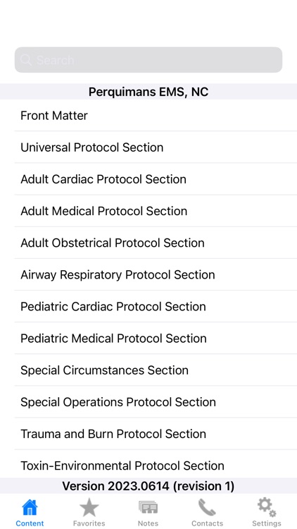 Perquimans EMS Protocols by Acid Remap LLC