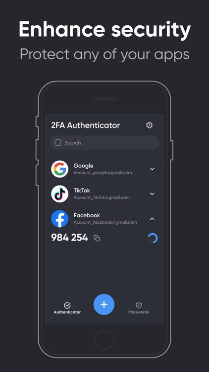 2FA & MFA Authenticator App by Muhammad Mehran