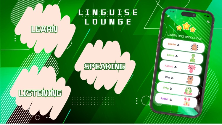 Linguis Lounge App by Elif Eravci