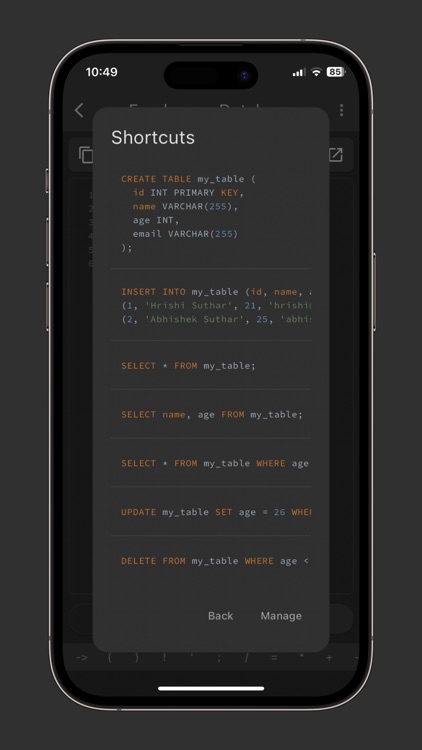 SQL Playground‏‎ ‎ by Hrishi Suthar