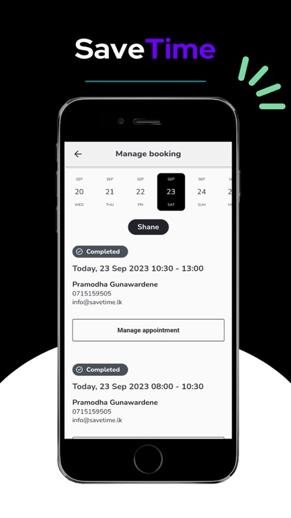 SaveTime Service by Herath Mudiyanselage Vinod Madhushan Wijerathna