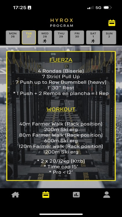 Hyrox Program by Mario Sainz Perez