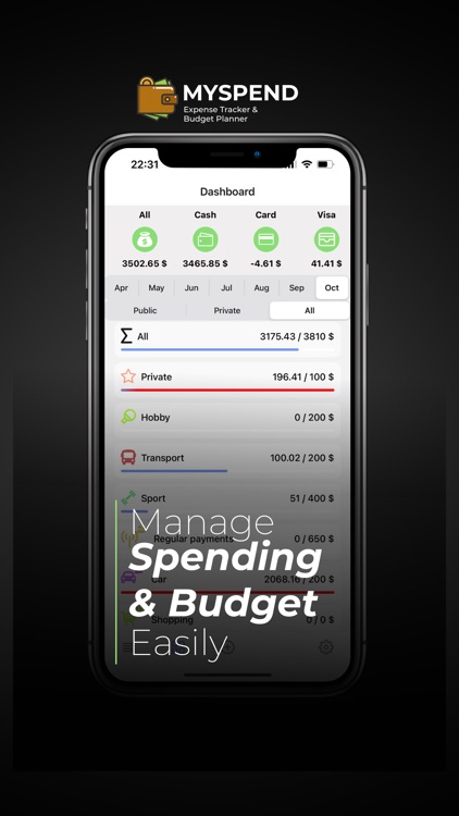 MySpend: Expense Tracker App by Vadim Holub MySpend: Expense Tracker App by Vadim Holub