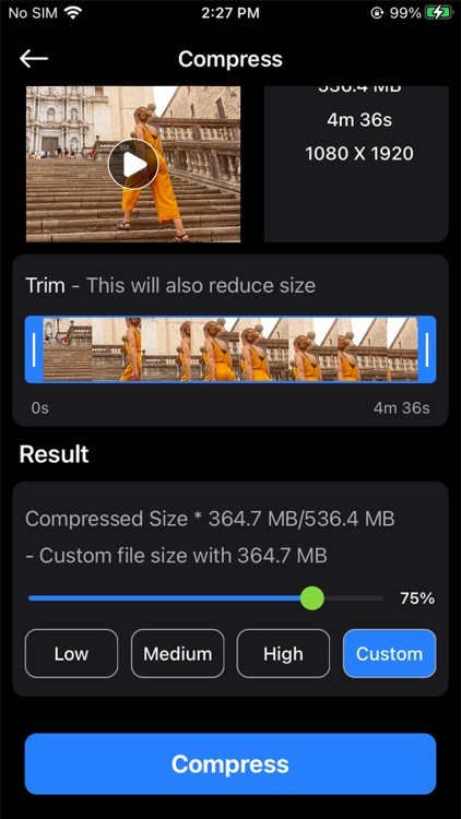 Video Compressor: Resize Video by Jatin Maniya
