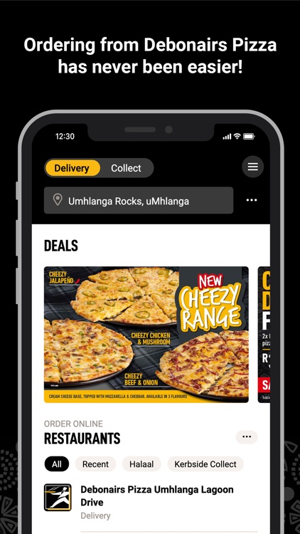 Debonairs Pizza South Africa by FAMOUS BRANDS MANAGEMENT COMPANY (PTY) LTD