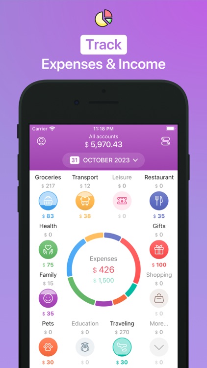 1Money: Expense Tracker by Svyatoslav Vlasov