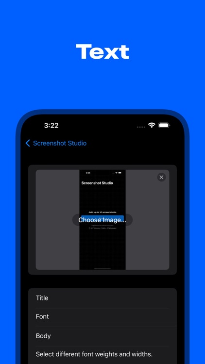 Screenshot Studio - App Mockup by Sarun Wongpatcharapakorn