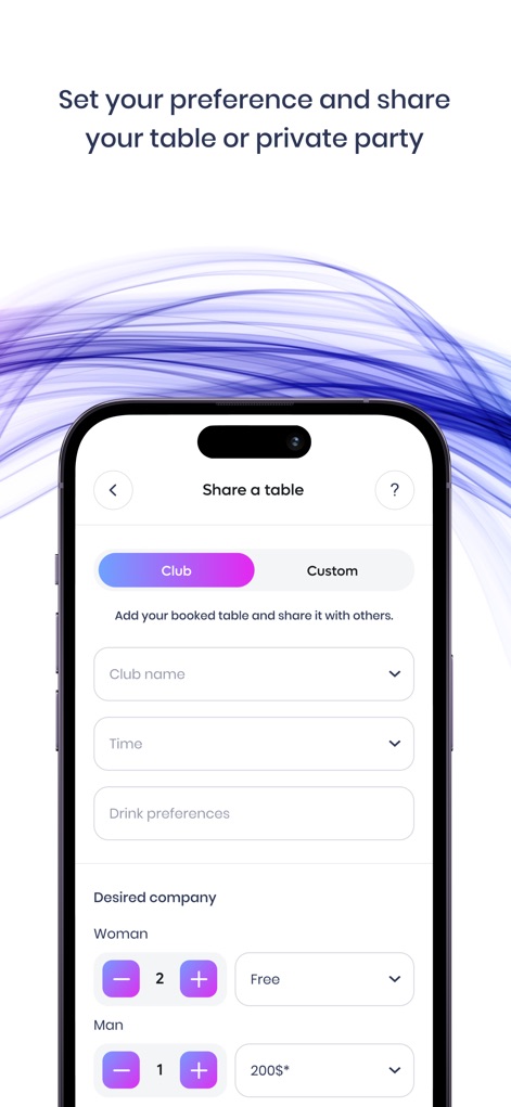 TABLER - Join Tables & Events - Social Networking App | MWM