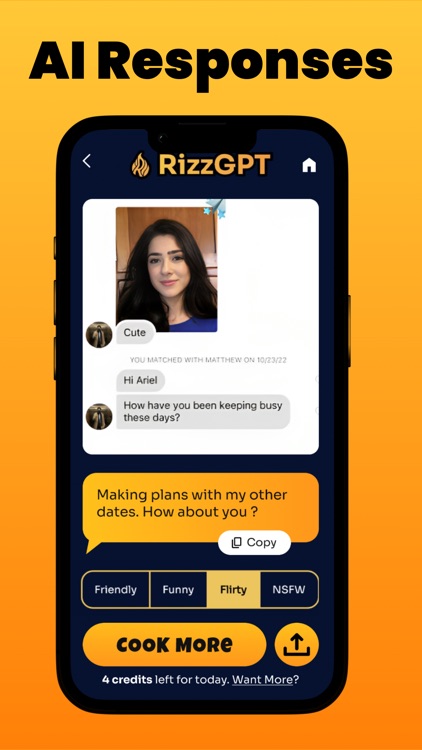 RizzGPT: AI Dating Wingman by Ari Wasch