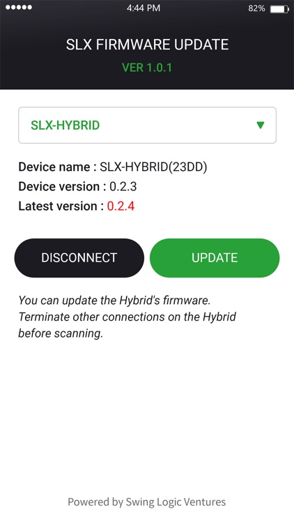 SLX Firmware Update by Swing Logic Ventures LLC
