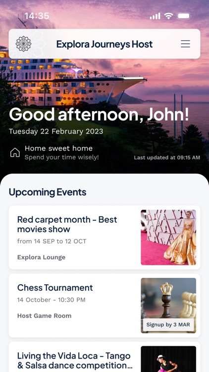 My Explora Journeys – Host App by Explora SA