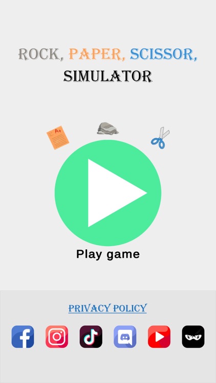 Rock Paper Scissors: Simulator by GOVAND QADER
