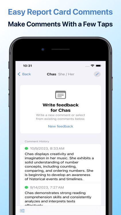 Report Card Comment Maker 2025 by Puzzle Party, LLC