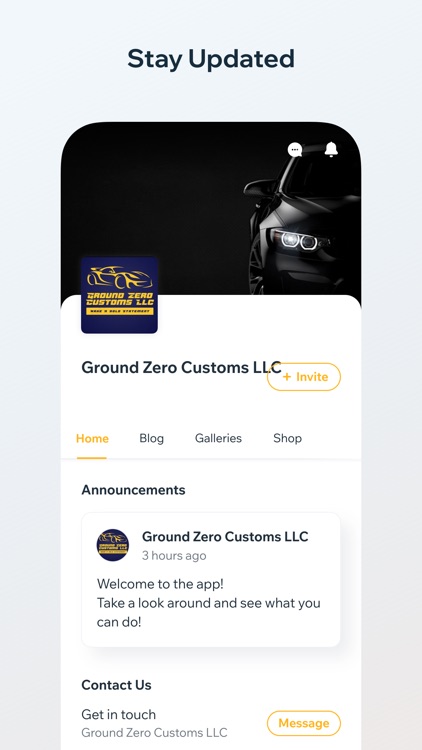 Ground Zero Customs LLC by joshua stone
