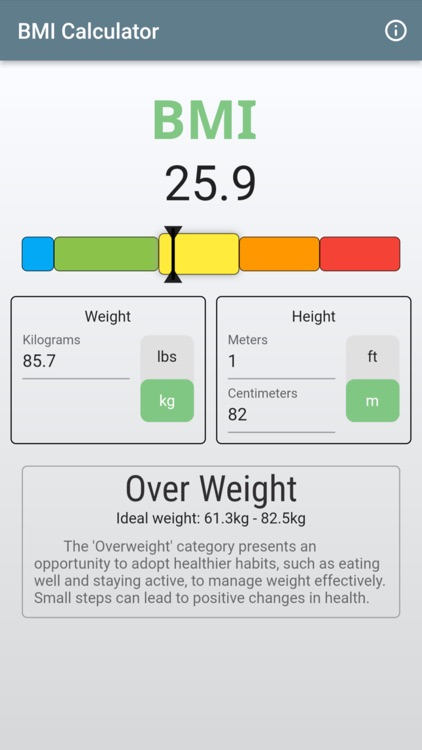 BMI Calculator - Easy by Jonathan de Gaston