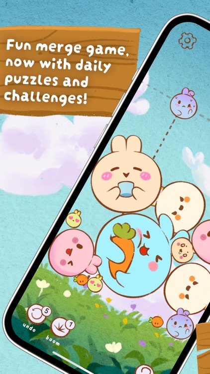 Pop Pop Bunny! Merge Game by Pahdo Labs