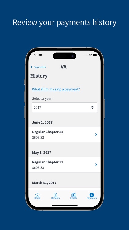 VA: Health and Benefits by US Department of Veterans Affairs (VA)