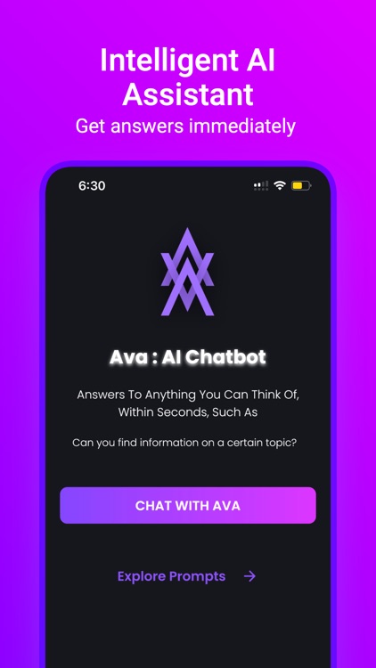 Ava : AI Chatbot by Apex Supplements LLC