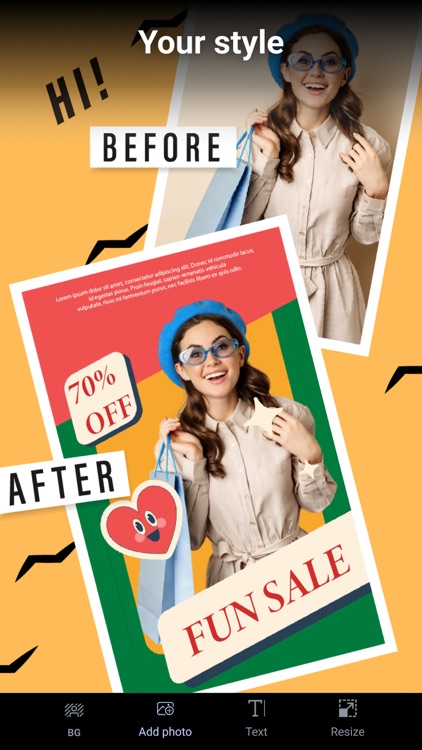 Remove background - snap edit by Quang Tran