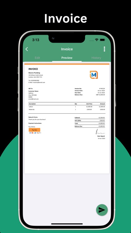 Estimate Maker & Invoice App by InvoiceToo Apps Limited