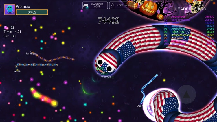 Worm.io - Snake & Worm IO Game by Quyen Doan