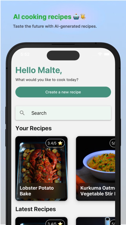 ChefBot - AI generated recipes by Neat Ventures GmbH