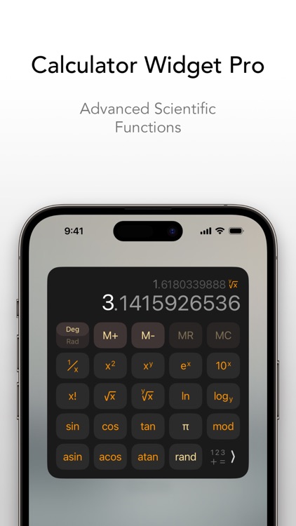 Calculator Widget Pro • by Todd Bowden