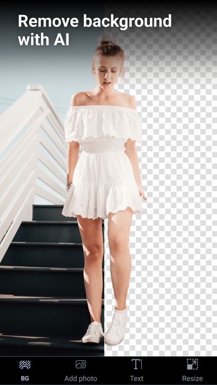 Remove background - snap edit by Quang Tran
