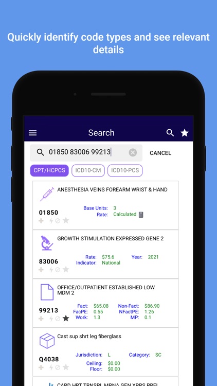 iCoder CPT RVU ICD10 HCPCS by StarInix Corporation
