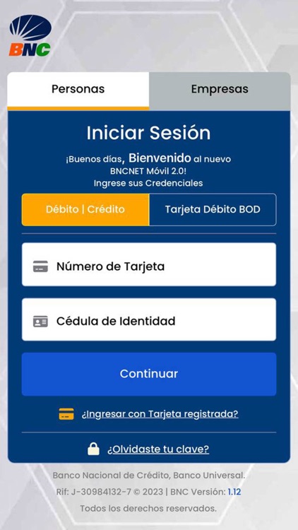 BNC by Banco Nacional de Crédito