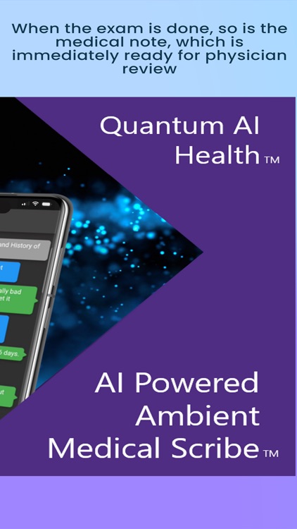 Quantum Health Ambient Scribe by Quantum AI LLC