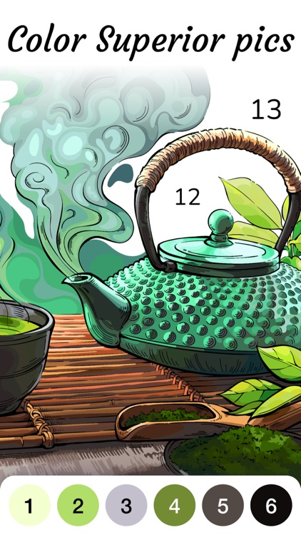 Zen Color - Color By Number by Oakever Games