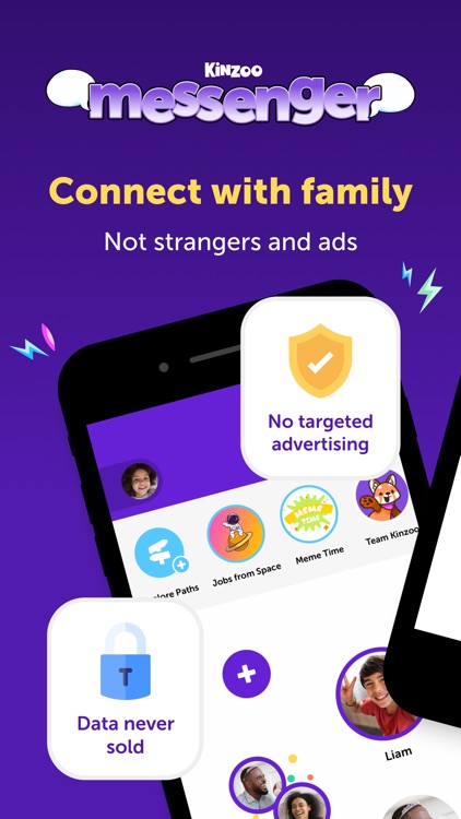 Kinzoo: Fun All-Ages Messenger by Kinzoo Technologies Inc.