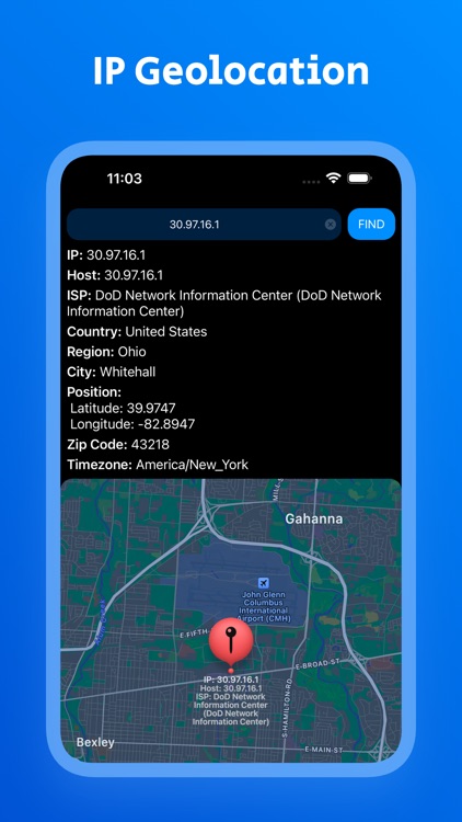 My IP: Address Location by Tamara Dudarenko
