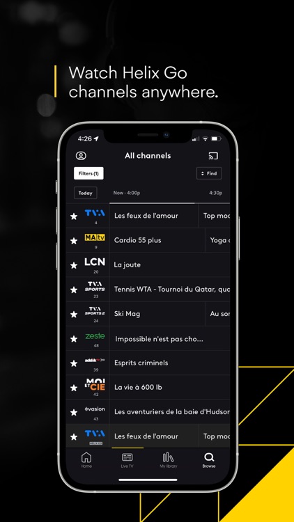 Helix TV by Videotron Ltee