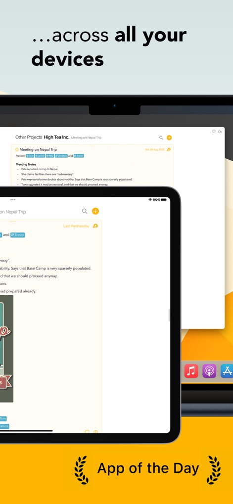Agenda: Notes meets Calendar - Productivity App | MWM