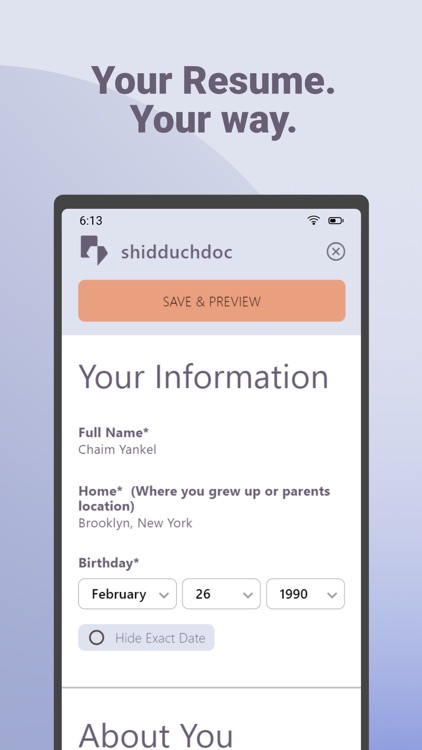 Shidduch Doc by Vizo