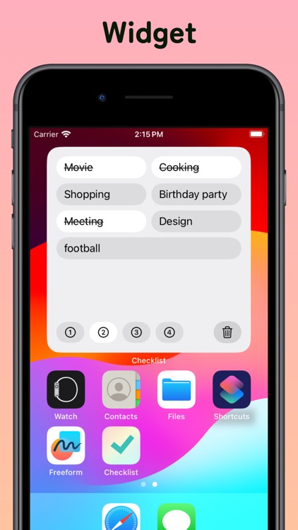 Check Widget - Todo & shopping by EasterEggs