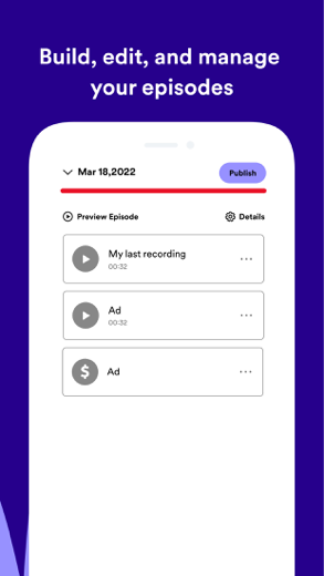 Spotify for Podcasters for iPhone - APP DOWNLOAD