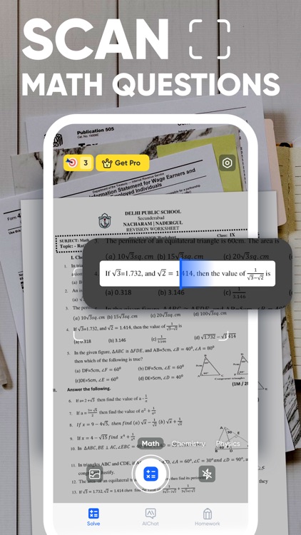 Math Solver-Homework AI Helper by LANG AI, LLC
