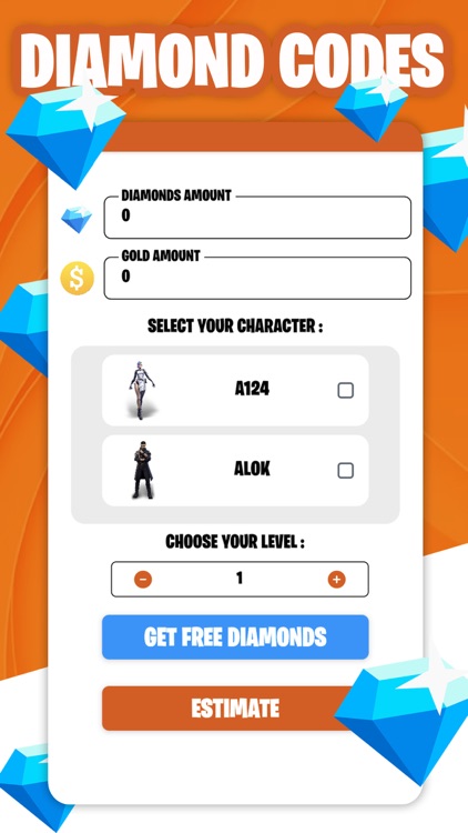 Diamonds Codes for Freefire ® by Norman Santos