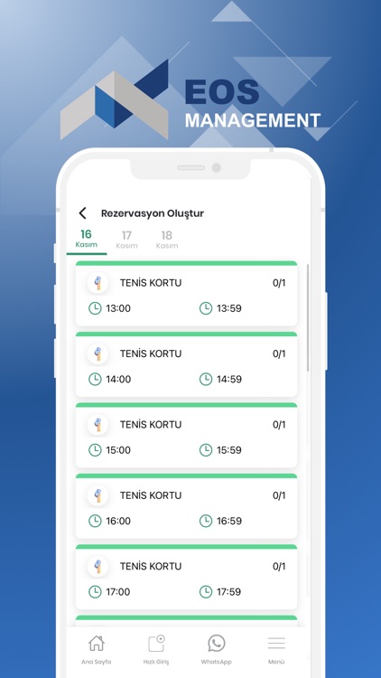 Eos Management by SENYONET YAZILIM ANONIM SIRKETI