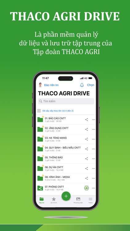 THACO AGRI - CLOUD STORAGE by TRUONG HAI AGRICULTURE JOINT STOCK COMPANY