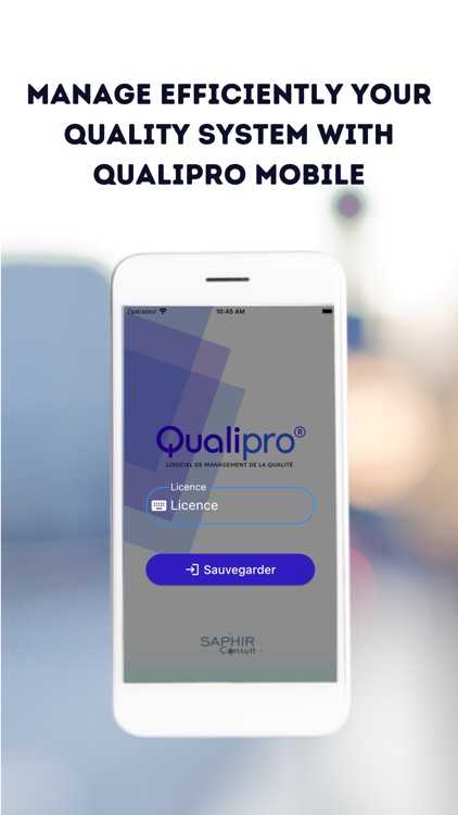Qualipro 25 by Saphir Consult