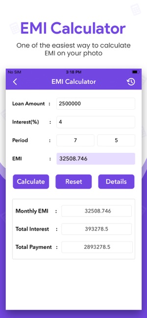 EMI Calculator Loan app on the App Store