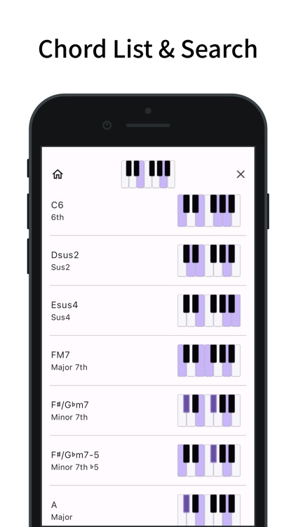 Chord Quiz: Learn Piano Chord by enoiu