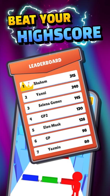 ColorSwipe: running game by Shaham Kampala