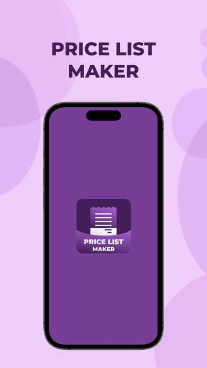 Price List Maker by MicraSol LLP